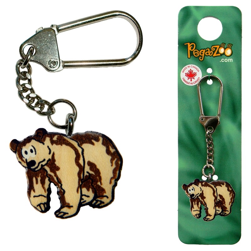 KEY CHAIN - BEAR - Creations Pierre Charbonneau Inc.