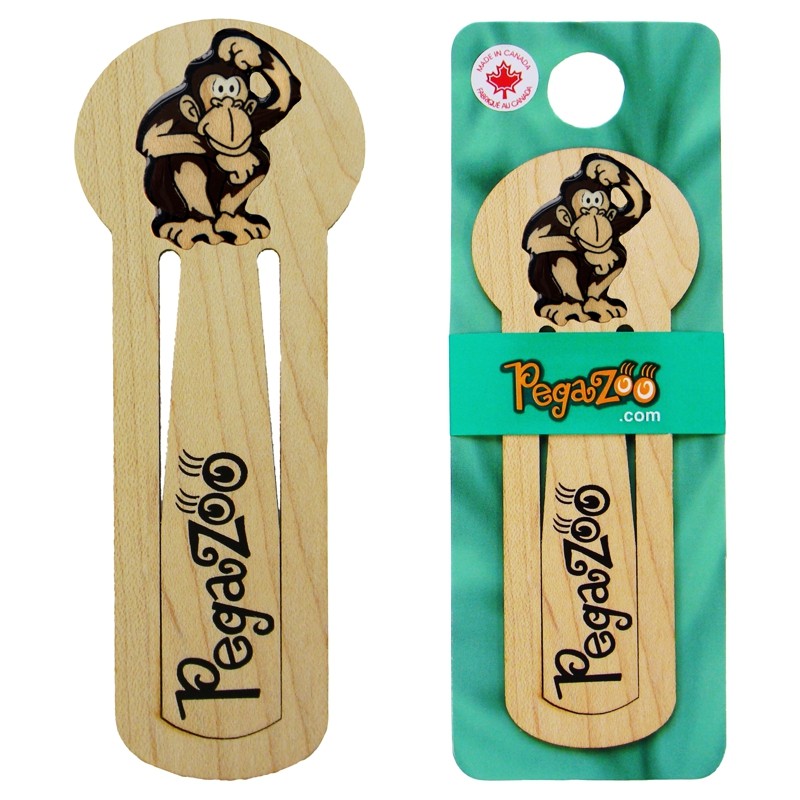 BOOKMARK - MONKEY - Creations Pierre Charbonneau Inc.